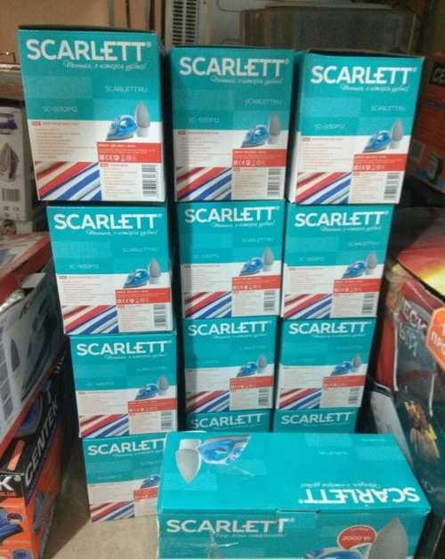 Утюг scarlet. новый