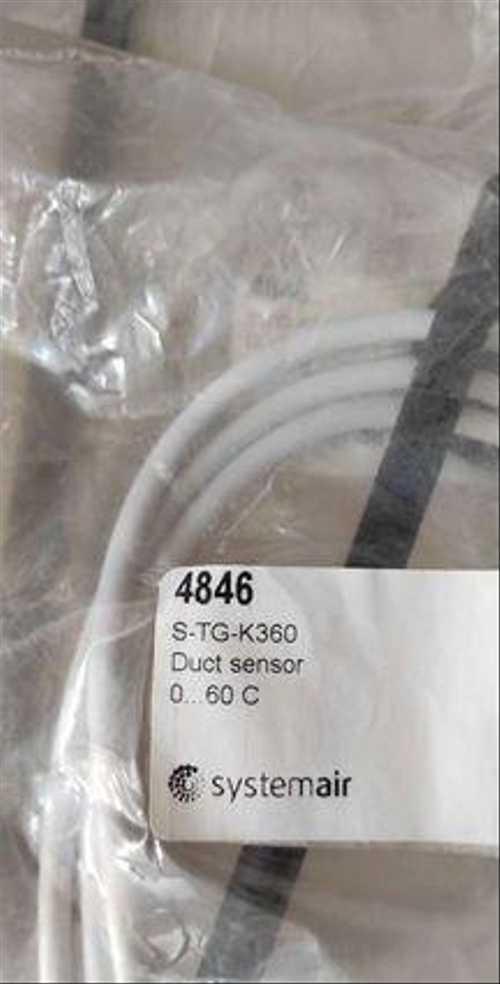 Канальный датчик температуры S-TG-K360 Systemair