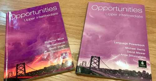 Upper intermediate books. Opportunities Power book with answers.