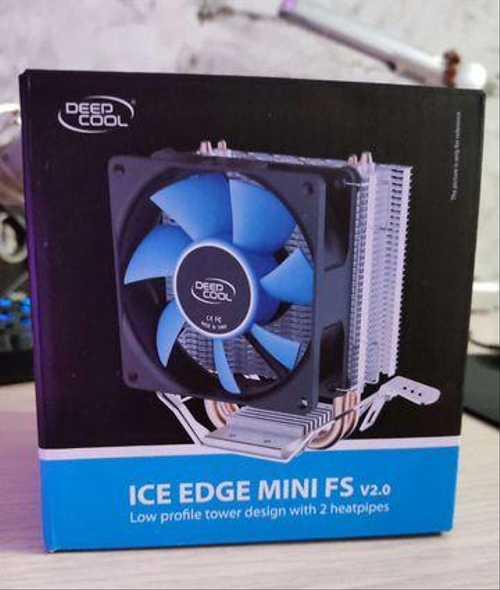 Кулер процеccорный, deep cool ice edge mini fs v2