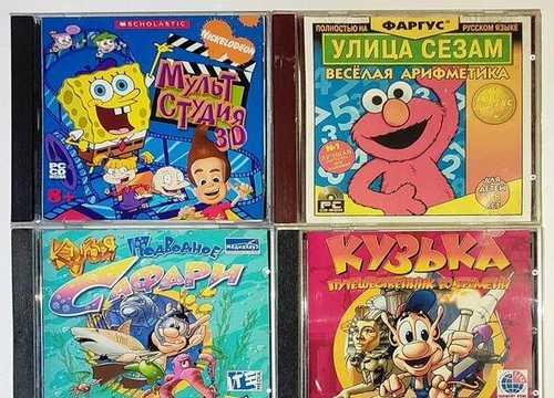 Лицензионные диски с играми для детей