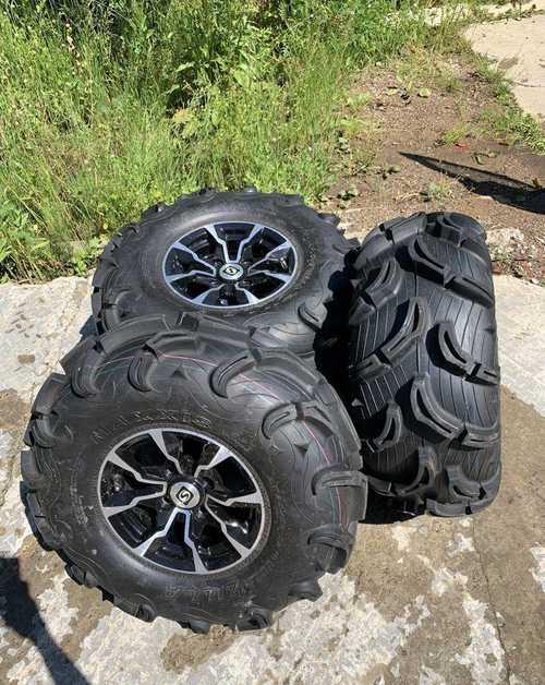 Комплект колес для квадроцикла 28 12 Maxxis Zilla