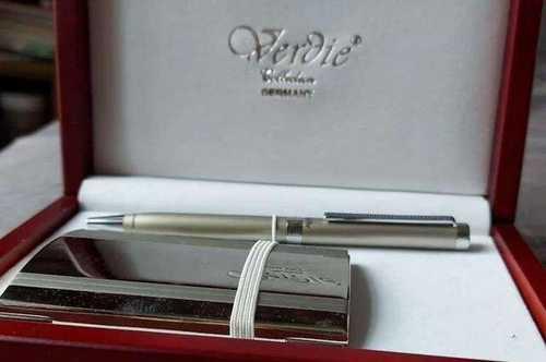 Подарочный набор Verdi, ручка и визитница
