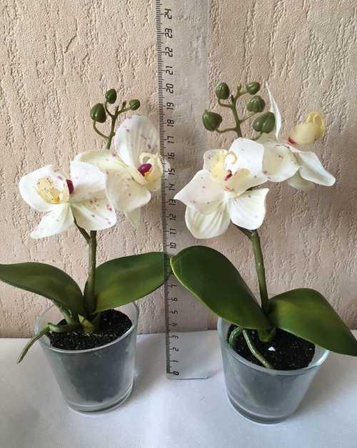 Искусственная орхидея цветы фаленопсис