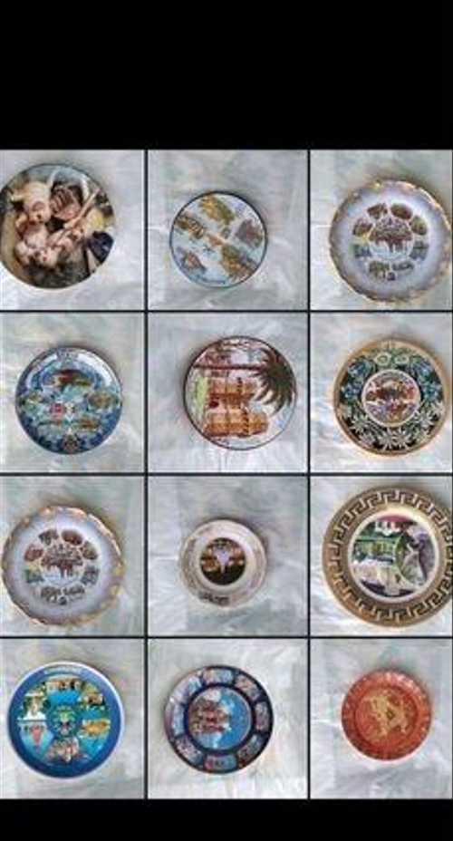 Сувенирные настенные тарелки