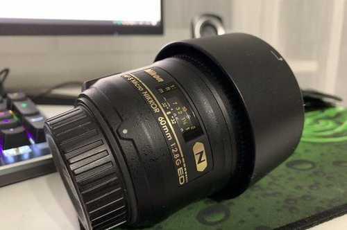 Объектив Nikon Nikkor 60mm 2.8G ED macro