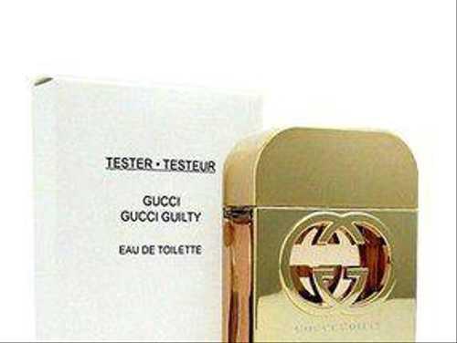 Tester gucci guilty EAU DE toilette 75ML
