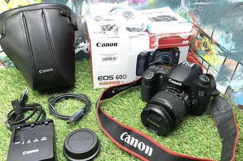 Canon EOS 60D kit 18-55mm / 2600 кадров