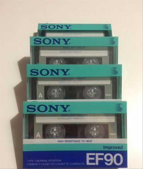 Аудиокассеты Sony EF90 improved Москва | Festima.Ru (294838686)