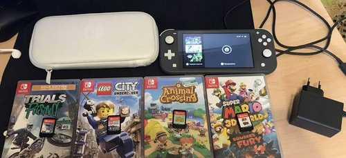 Nintendo switch lite и игры