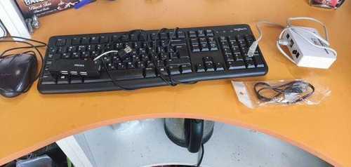 Клавиатура, мышка, usb переходник, usb кабель