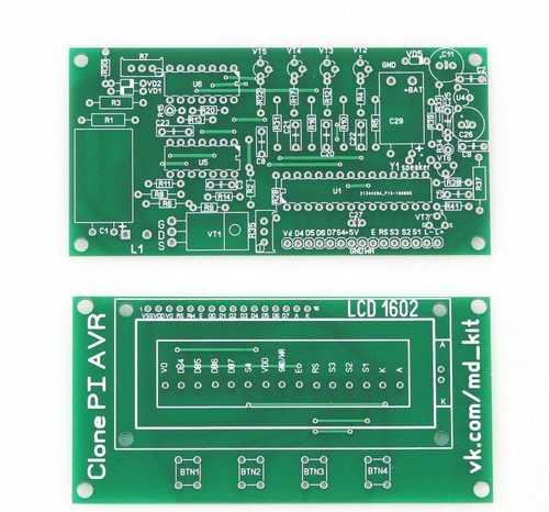 Печатная плата Клон авр