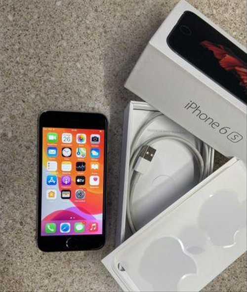 iPhone 6s/64gb (Акб 100) Коробка. Ростест