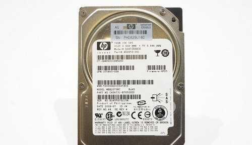 Накопитель HDD SAS 2,5" 72GB 10K HP 375863-008