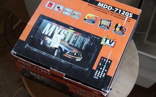 Автомагнитола mystery MDD-7120S.Комплект