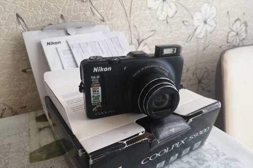 Компактный фотоаппарат nikon coolpix s9300