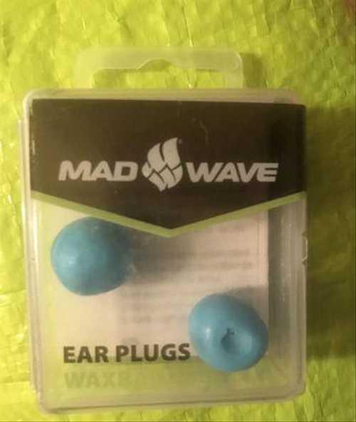 Беруши для плавания Ear plugs Waxball новые