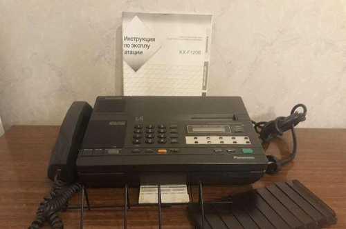 Факс Panasonic KX-F120B и бумага для факса