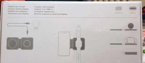 Беспроводная зарядная станция Apple MagSafe Duo Ch