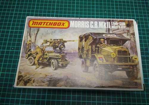 Набор миниатюр 1:72 Matchbox Morris C.8 и др