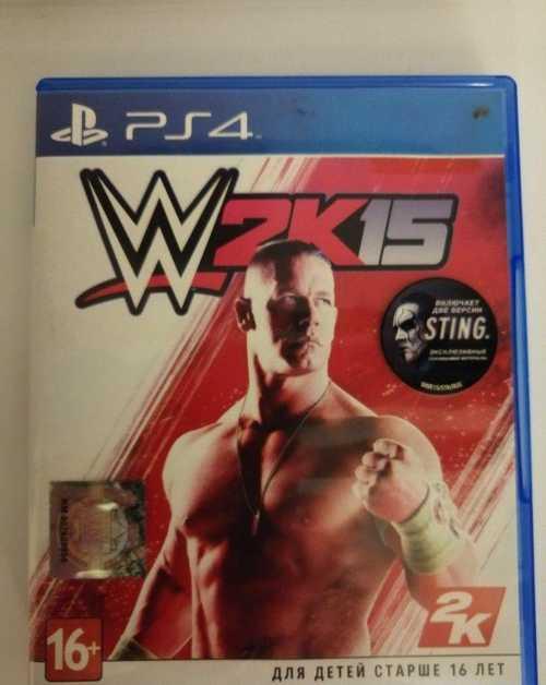 Игрa WWE 2K15 ps4