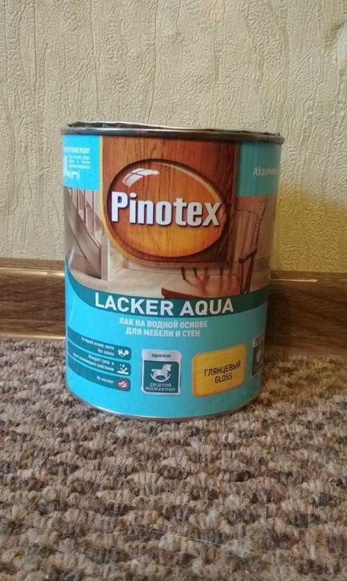 Лак Pinotex Lacker Aqua на водной основе