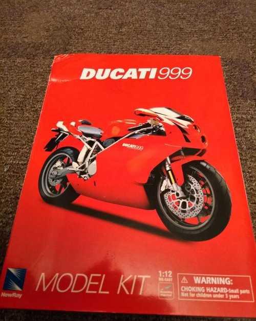 Конструктор: Модель мотоцикла ducati 999, 1 12