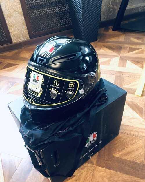 Новый Шлем AGV corsa r и чёрный визор