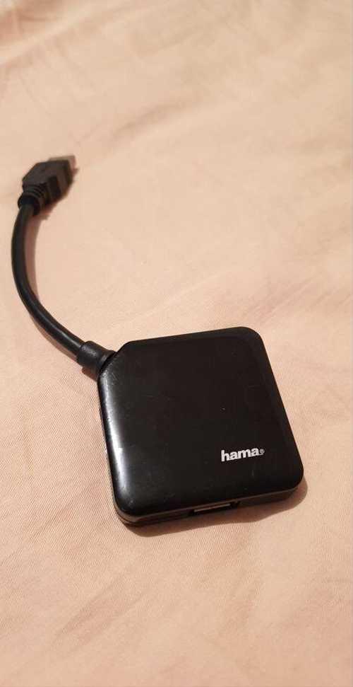 USB-хаб Hama Square 12190