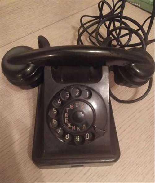 Старинный телефон лэф СССР