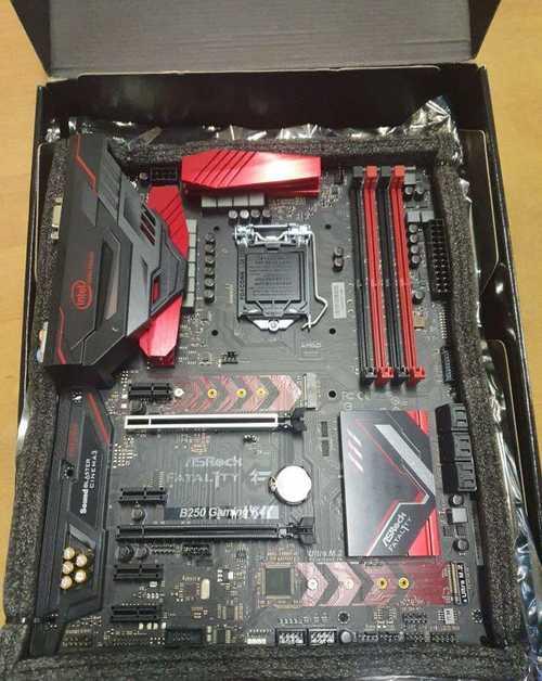 Мат плата Asrock Fatal1ty B250 Gaming K4 1151v1