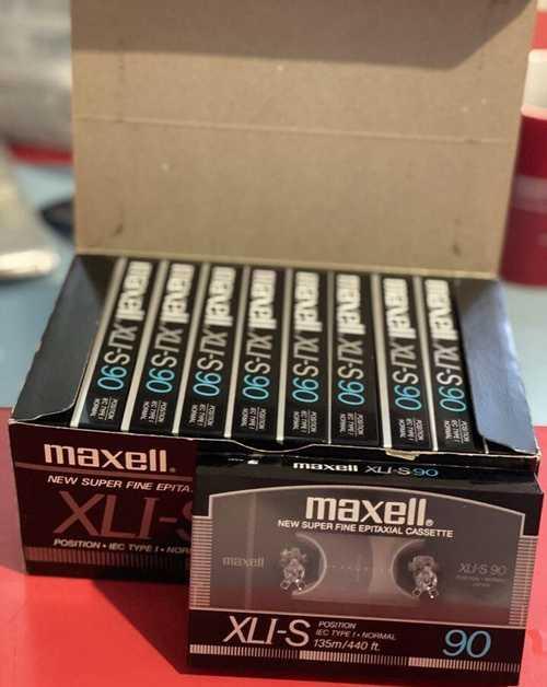 Аудиокассета Maxell XLI-S 90 япония