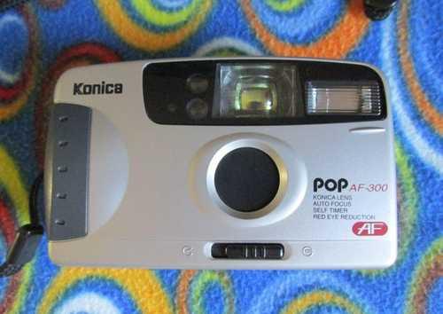 Плёночный фотоаппарат konica POP AF-300