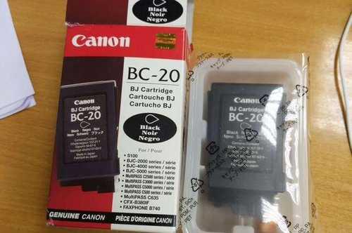 Картридж Canon BJ BC-20