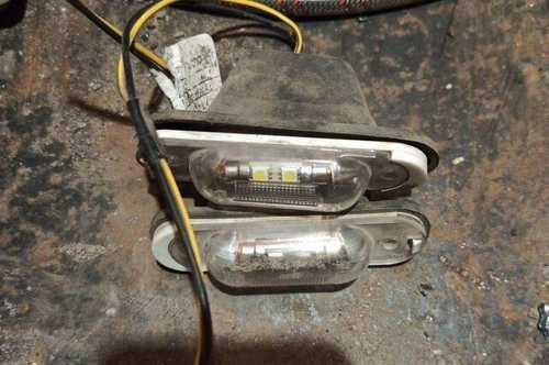 Плафоны подсветки номера ваз 2110
