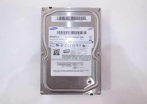 Жесткий диск 3.5 HDD SATA 400Gb SAMSUNG HD401LJ