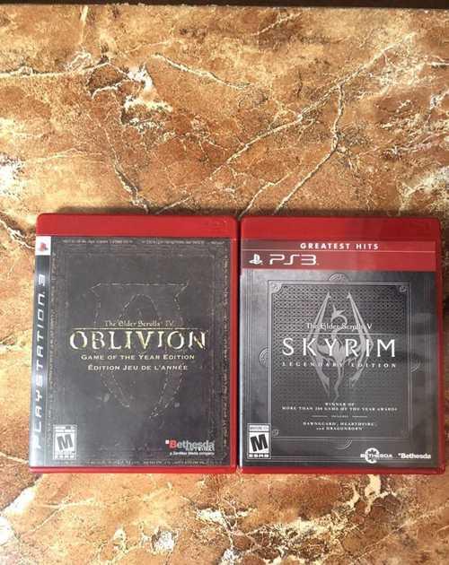 The Elder Scrolls Skyrim + Oblivion PS3