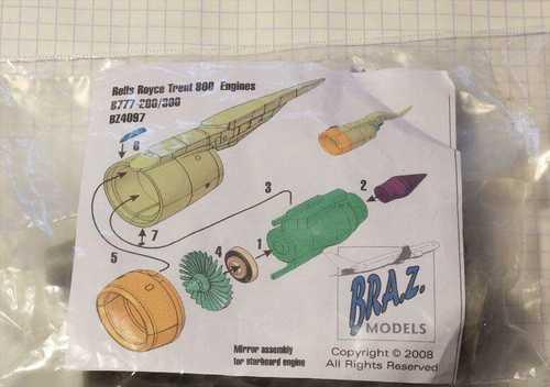 Двигатели Rolls Royce для модели Boeing 777