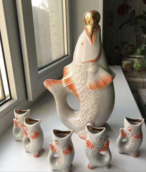 Фарфоровые статуэтки рыбки