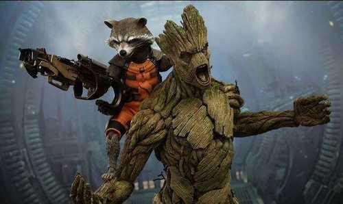 Rocket AND groot Hot Toys mms254