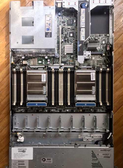 Сервер шасси HP Dl360 se Gen8 E5-2670