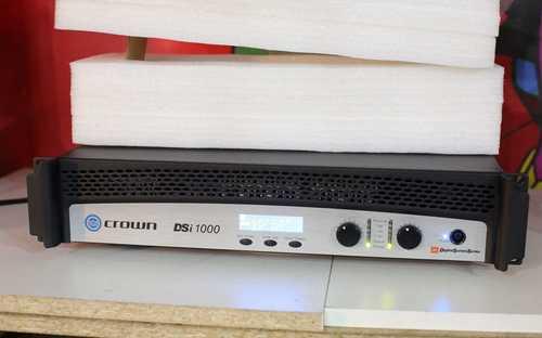 Новый усилитель crown DSi 1000