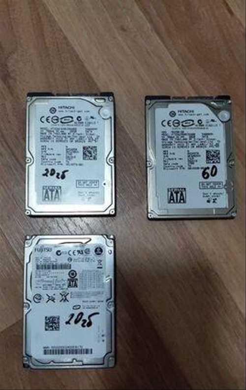 HDD 2.5" 20гб и 60гб