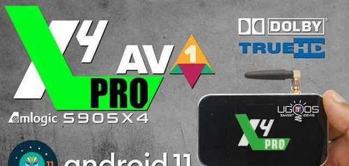Tv Box X4 PRO,4GB DDR4 - 32GB BT 4.2