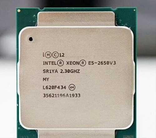 Intel Xeon E5-2650V3 / 10 ядер / 2.30 GHz / SR1YA