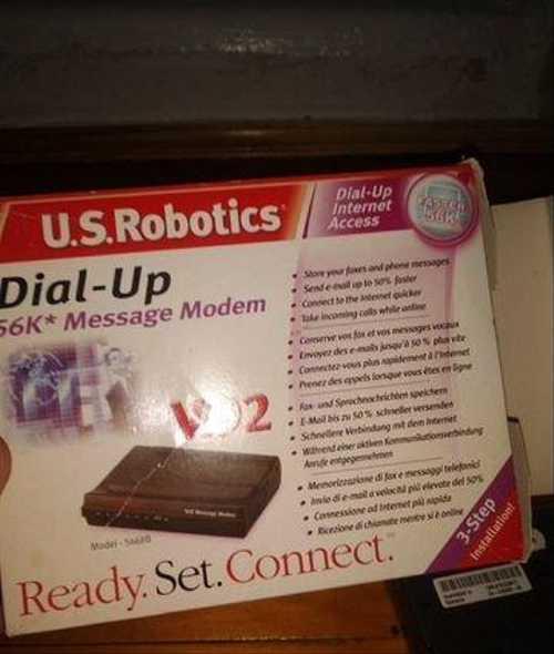 Dial-up modem U.S. Robotics v.92