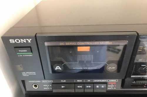 Кассетная дека sony tc-w230