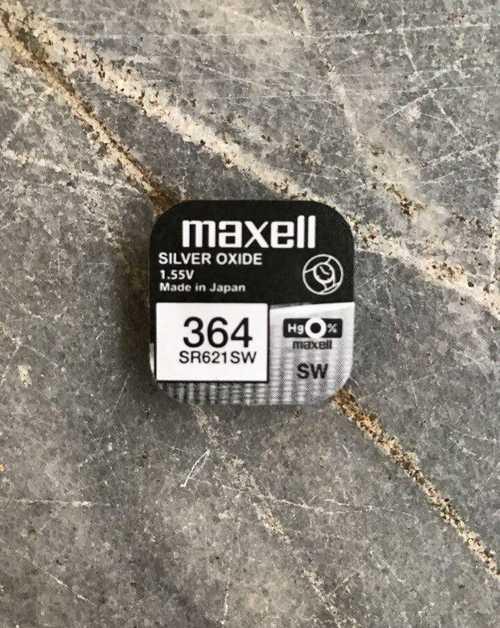 Батарейка Maxell SR 621 SW 364 1.55V