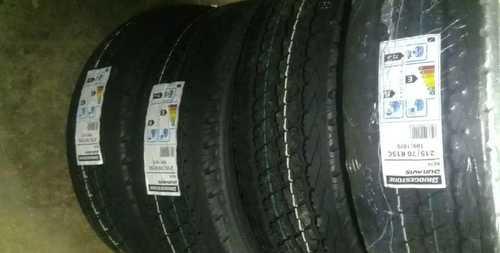 Летние шины 215 70 R15C bridgestone Duravis R630