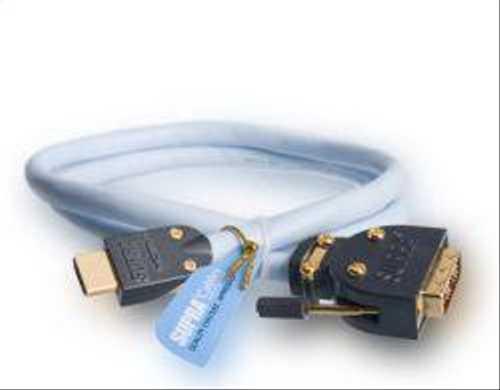 Кабели и аксессуары Supra hdmi-DVI Met-S/B HD 4.0m